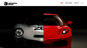 Get Autocatalogarchive.com news - Auto Catalog Archive - The World of ...