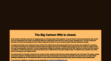 Get Bigcartoon.org news - The Big Cartoon Wiki