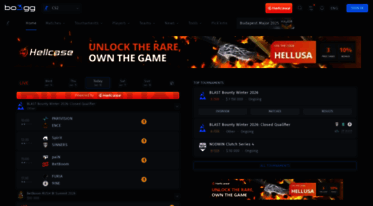 Get Bo3.gg news - CS2 Scores & Matches – Get Results & Live Stats Today