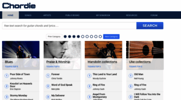 Get Chordie.com news - Free Guitar Chords, Tabs, Tablature, Song Library