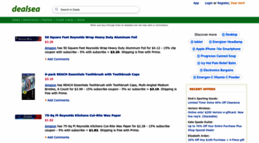 Get Dealsea.com news - Dealsea.com: Top Deals