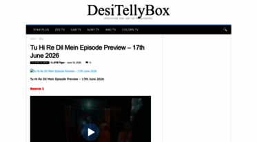 Get Desitvbox.net news - DesiTVBox - Watch Online All Indian TV Shows ...