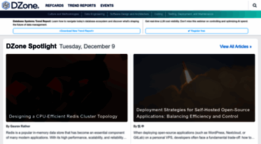 Get Dzone.com news - DZone: Programming & DevOps news, tutorials & tools
