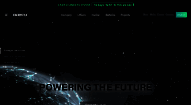 Get Energyx.com news - EnergyX - Next Generation Lithium Extraction ...