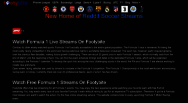 Get F1.footybite.to news - F1 Streams Reddit - Footybite.to
