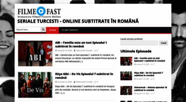 Get Filmefast.com news - Seriale Turcesti - Online subtitrate în română