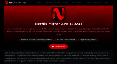 Get Flixmirror.net news - Netflix Mirror APK V5.5 (Official) Download ...