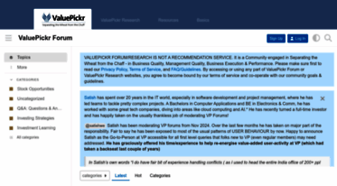 Get Forum.valuepickr.com news - ValuePickr Forum