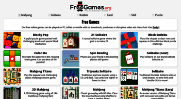 Get Freegames.org news - Play 100% Free Games | Instant & Online ...