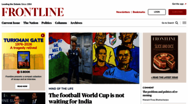 Get Frontline.in news - India’s National Fortnightly Magazine | Frontline