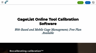 Get Gagelist.com news - Calibration Software | Free Calibration ...