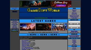 Get Gamecopyworld.com news - PC Game Trainers, Cheats No-CD / No-DVD PlayFixes Patches ...