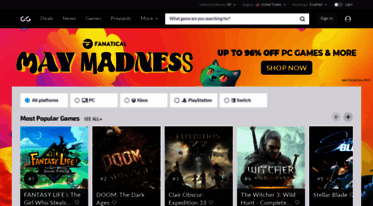 Get Gg.deals news - Game Deals - Find Discounted Video Games, Cheap Steam Keys, CD Keys & Game ...