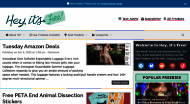 Get Heyitsfree.net news - Hey, It's Free! • Best Freebies, Samples ...