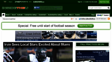 Get Insidetheu.com news - Miami Hurricanes Football & Recruiting