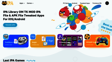 Get Ipaomtk.com news - IPA Library IPAOMTK Download Tweaked Apps & Games For iOS