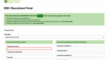 Get Jobs.iebc.or.ke news - IEBC Job Portal