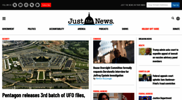Get Justthenews.com news - Just The News