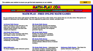 Get Math-play.com news - Math Play - Free Online Math Games