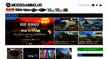 Get Modsgaming.us news - Mods for Games Community - ModsGaming.us