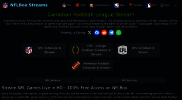 Get Nflbox.me news - NFL Live Streaming - Watch NFL Games Online Free ...