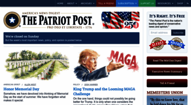 Get Patriotpost.us news - The Patriot Post: America's News Digest