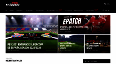 Get Pesmodding.com news - PES Modding