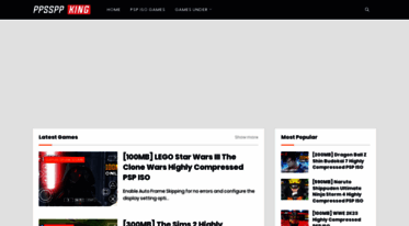 Get Ppssppking.com news - PPSSPP King - Highly Compressed PSP ISO ...