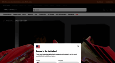 Get Prodirectsoccer.com news - Football Boots, Kits & Clothing | Pro ...