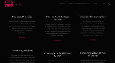 Get Pspunk.com news - Pspunk - PSP Guides, Custom Firmware & Resources