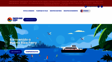 Get Puertoricoferry.com news - Puerto Rico Ferry anclado por Hornblower