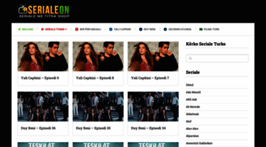 Get Serialeon.cc news - Seriale Turke me Titra Shqip - Shiko Seriale Shqip