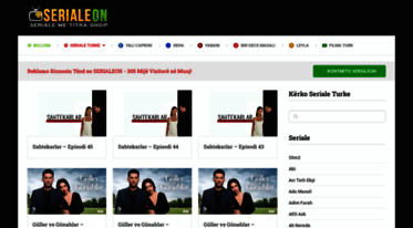 Get Serialeon.com news - Seriale Turke me Titra Shqip - Shiko Seriale Shqip