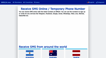 Get Sms24.me news - Temporary Phone Numbers | Receive SMS online