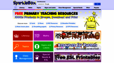 Get Sparklebox.co.uk news - 1000s FREE Primary Teaching Resources ...