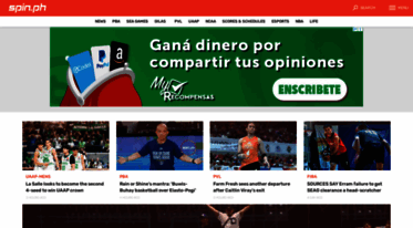 Get Spin.ph news - SPIN.ph: Sports Interactive Network Philippines