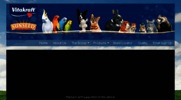 Get Sunseed.com news - Vitakraft Sunseed Inc.