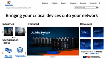 Get Tccomm.com news - TC Communications - Fiber Optic Networks and ...