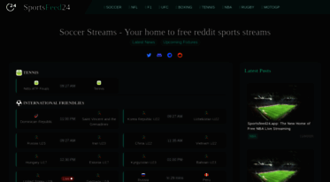 Get The.sportsfeed24.app news - Sportsfeed24 - Soccer Streams, NFL, NBA ...