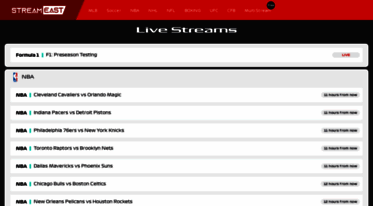 Get The.streameast.app news - StreamEast - Free HD Sports Streaming ...