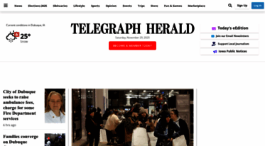Get Thonline.com news - Telegraphherald.com | A product of TH Media.