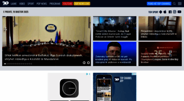 Get Top-channel.tv news - Top Channel - Lajmet e fundit minute pas ...