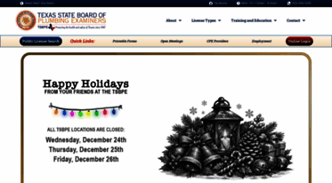 Get Tsbpe.texas.gov news - Texas State Board of Plumbing Examiners ...