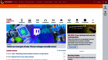 Get Tweakers.net news - Tweakers: tech-community, nieuws, reviews en de ...