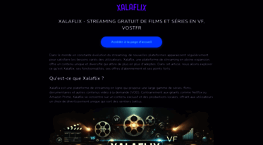 Get Xalaflix.cc news - Xalaflix - Streaming Gratuit de Films et Séries en VF, VOSTFR